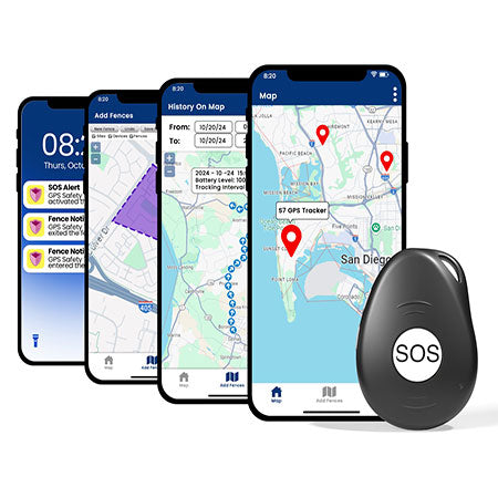 S7 GPS Tracker for Kids by EmojiKidz | Stay Connected & Safe